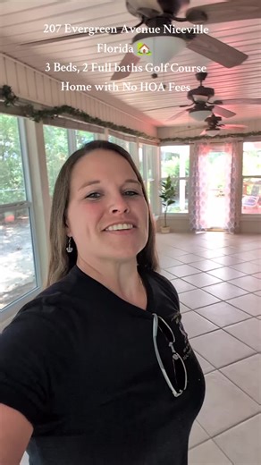 Congratulations to my seller for listing this beautiful property located at 207 Evergreen Avenue in Niceville Florida. located in the Cedar Ridge area just minutes from Eglin Air Force Base and Northwest Florida State college. This beautiful home is a golf course home and uniquely has no HOA fees. features a large sunroom with panoramic views of the backyard and Golf Course, a covered pergola porch area and 0.21 Acres all within the city limits of Niceville Florida. You must see this absolutely