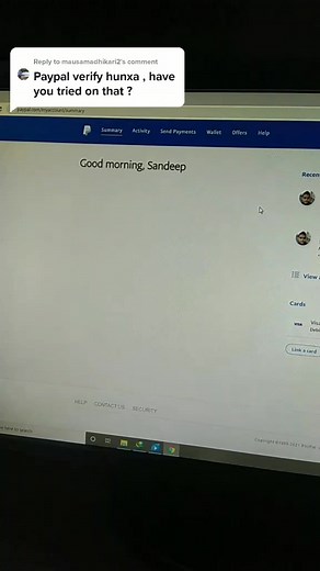 Reply to @mausamadhikari2 , yes i try and i successfully link my card to paypal at first attempt. #hope #this #helpful #for #you