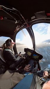 Just cruising out to the Big IceHole to hang my radar altimeter over the edge. It’s 150’ deep. Let me know if you wanna see down inside and I’ll share that next. | Leigh Coates