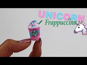 Mini Unicorn Frappuccino⎪Starbucks inspired