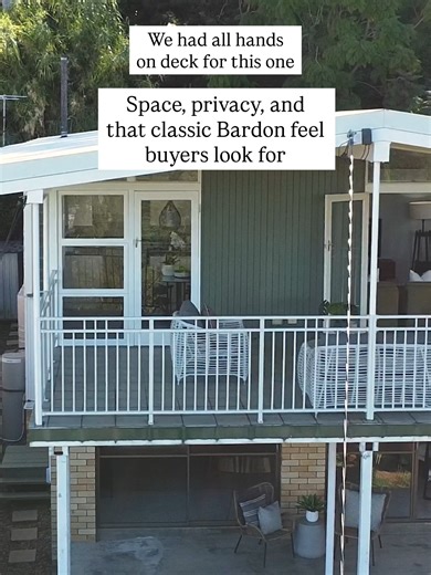 This large two-storey family home in Bardon had all the leafy, tucked-away charm the suburb is known for. The choice of styling was instantly influenced by the beautiful green outlook, this set the tone for the rest of the home. We went with a grounded mix of greens, blacks and warm rust tones - really leaning into the tree-house inspired feel. With the home being such a classic-style building, it was an important part of the brief to guide buyer perception towards traditional rather than dated.