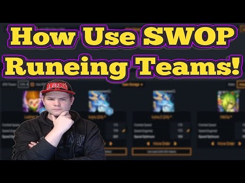 SWOP - How to Rune Teams Using the Rune Optimizer - Summoners War