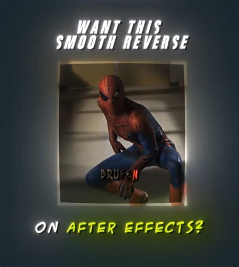 "Smooth Reverse Tutorial?" | Spiderman (Tasm) 4k Edit ❤️‍🔥 | No Signal (super slowed) #edit #shorts