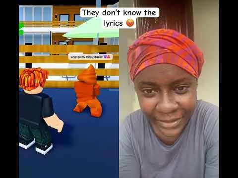 Abcdef… #roblox #duet #funnymemes #lipsyncs