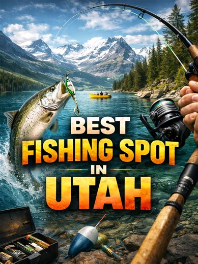 What are the best fishing spots in Utah? #fishingtiktoks #utah #fishinglife #outdoor #fishing
