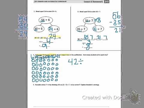 Engage NY Third grade Module 3 Lesson 6 back
