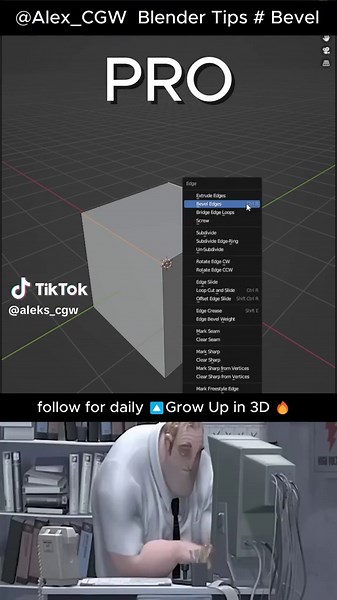 Locking Bevel Overlap in Blender: A Quick Tutorial
