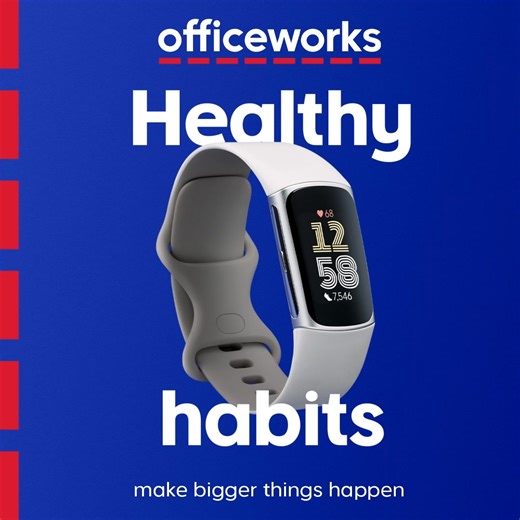 1M views · 17 reactions | Build healthy habits with the latest fitness tech from Officeworks. | Officeworks | Facebook