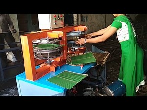 Paper plate making machine price | Automatic Pattal dona machine price | Buffet plate making machine