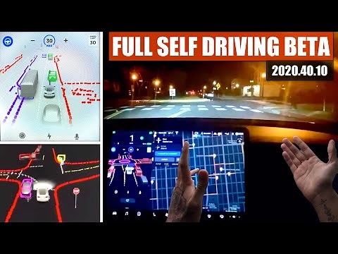 Tesla Full Self Driving BETA Testing 2020.40.10 | Navigating Roundabouts, Intersections & way more!
