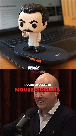 Joe Rogan Reacts to the Mouse Jiggler Work Cheat!
