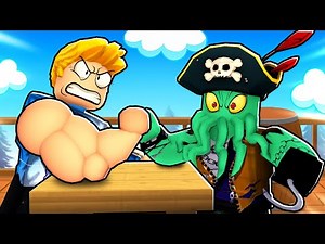 TRAINING FOR 24 HOURS TO BECOME THE STRONGEST IN ROBLOX ARM WRESTLE SIMULATOR