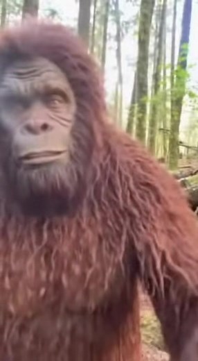 “Bigfoot ne socha apna vlog banaye… lekin uska giant haath camera ko baar-baar block kar deta hai! 😂 Between shaky shots, smudged lens, and his funny ‘Bigfoot hand too big!’ comment—this forest vlog is pure comedy! 🌲📸 | Bigfoot Handheld Adventures