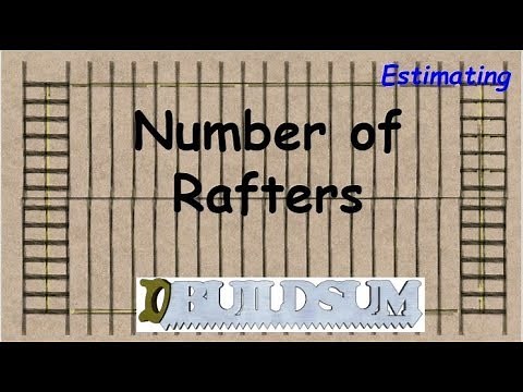 Estimate the Number of Rafters