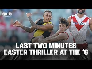 Last Two Minutes: Richmond v Sydney Swans | Round 3, 2024 | AFL