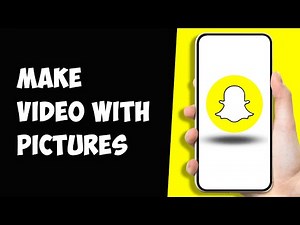How To Make Video With Pictures and Music in Snapchat Very Easy!