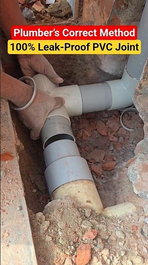 How to Joint PVC Pipe Properly Using PVC Solvent | Leak-Proof Method