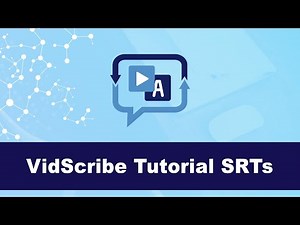 VidScribe Tutorial - SRTs