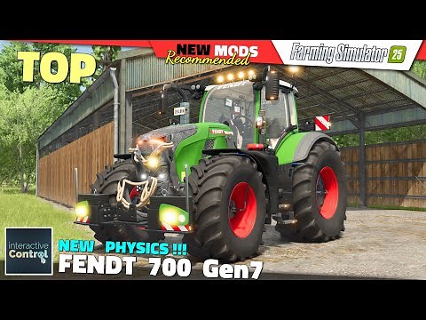 FS25 | FENDT 700 Gen7 NEW PHYSICS (Interactive Control Ready) - Farming Simulator 25 Mods Review QHD