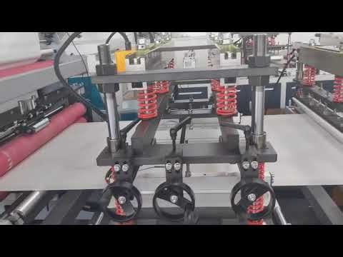 High Speed Soft Tissue Clothing packaging Paper Bag Making Machine