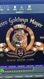 MGM Logo (Normal, Slow, Fast, and Reversed)