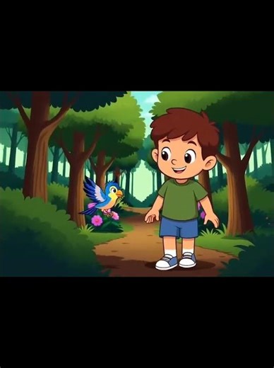 . 3D Cartoon Boy Explores Monocot Plants 🌱 | Fun Educational Science for Kids