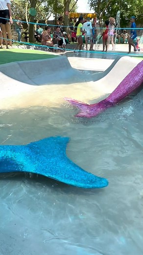 Mermaids at our splash pool earlier today🧜‍♀️ We live for these magical moments. Thank you @whimsical_parties for creating magic✨ #mermaids #capetownevents #capetown #bugzplaypark | Bugz Playpark