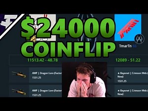 [CSGO] $24.000 COINFLIP! feat.(TmarTn & PhantomLord)