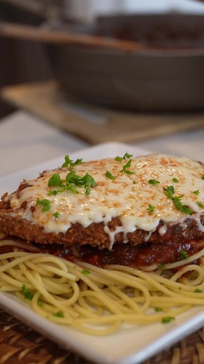 Easy and Delicious Crispy Parmesan Chicken Cutlets with Homemade Marinara Sauce