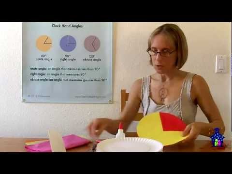 Paper Plate Angles: Reinforcing Angles and Angle Measurement