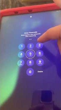 This is how you turn ￼off the accessibility voiceover iPad 15