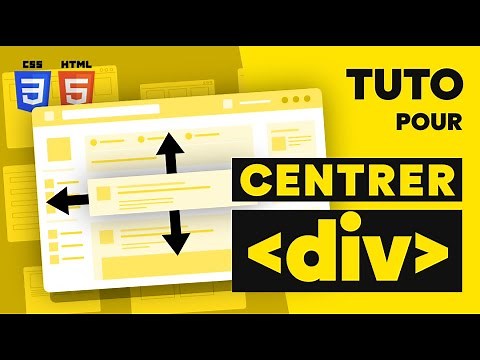 [Tuto] Centrer une div en CSS horizontalement et verticalement