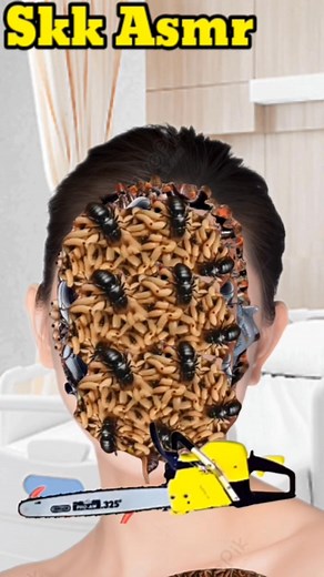 Girls makeup animation 2d Asmr relaxation 2d Asmr video 2d face part 1 | Skk Asmr