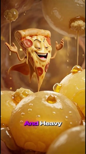 What Happens When You Eat Pizza Regularly 🍕 #unhealthyfood #junkfood #healthshorts #pizza