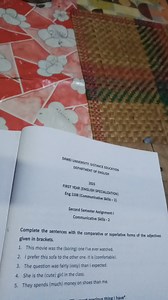 Complete the sentences with the comparative or superlative form... | Filo