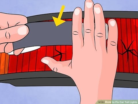 How to Replace a Broken Tail Light