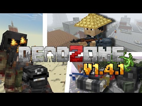 This Add-on turns Minecraft Bedrock | MCPE | into a ZOMBIE APOCALYPSE |DEADZONE V1.41 |1.20.60+