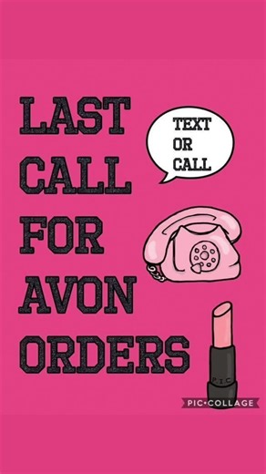 Putting my order in on Monday for those that are close. Or you can go onto my store www.avon.com/repstore/tschotts and order directly by Tursday. #avon