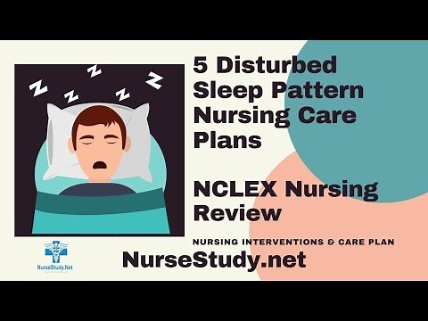Disturbed Sleep Pattern Nursing Diagnosis and Care Plan