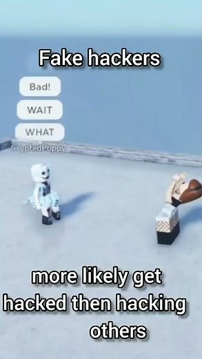 [Extended] Fake hackers vs real hackers roblox