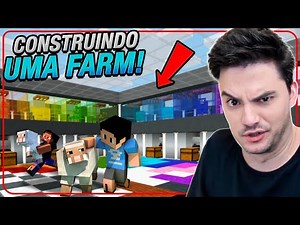 CONSTRUÍMOS UMA FARM DE LÃ ESPETACULAR NO MINECRAFT #2-18