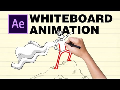 Create Amazing Whiteboard Animation in After Effects Tutorial pt.1 - اردو / हिंदी