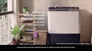 6.8K views · 89 reactions | The Samsung Semi-Automatic Washing...