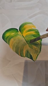 224K views · 7K reactions | ¿Alguna vez pintaste estas hermosas hojas...