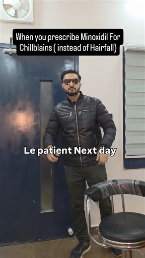 Dr Mohd Mohtashim| Dermat| MBBS, MD Dermatology on Instagram: "Topical Minoxidil is one of the treatment options for chillblains . 🩺👨‍⚕️ DR MOHD MOHTASHIM MBBS MD DERMATOLOGY 🌄 MORNING 11AM TO 2PM ( DR MOHTASHIM SKIN360 CLINIC DHORRA BYPASS ROAD NEAR IQRA PUBLIC SCHOOL) 🌆 EVENING 7PM TO 9PM ( OPPOSITE NOOR MASJID DODHPUR ALIGARH) 🗓 FRIDAY CLOSE SUNDAY MORNING 11AM TO 2PM 📱MOBILE 9259058585"