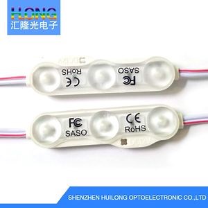 [Hot Item] 3 Years Warranty Waterproof DC12V 3LEDs SMD 2835 IP68 LED Module for Outdoor Indoor Advertising Sign Use