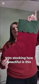 The best stocking sewing pattern!