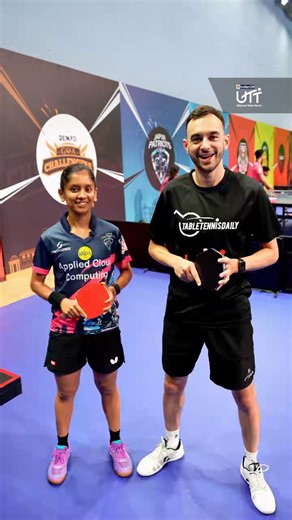 10K views · 121 reactions | Indian star Sreeja Akula builds her perfect UTT player! ⭐ Sreeja will be back in action tonight with her Jaipur Patriots team against PBG Pune Jaguars ⚔️ | TableTennisDaily | Facebook