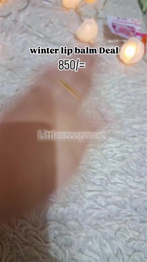 Winter Lip Balm Deals at Little Scoop Mart