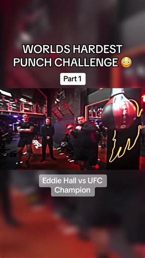 World's Hardest Punch Challenge ft. Eddie Hall vs UFC Champion